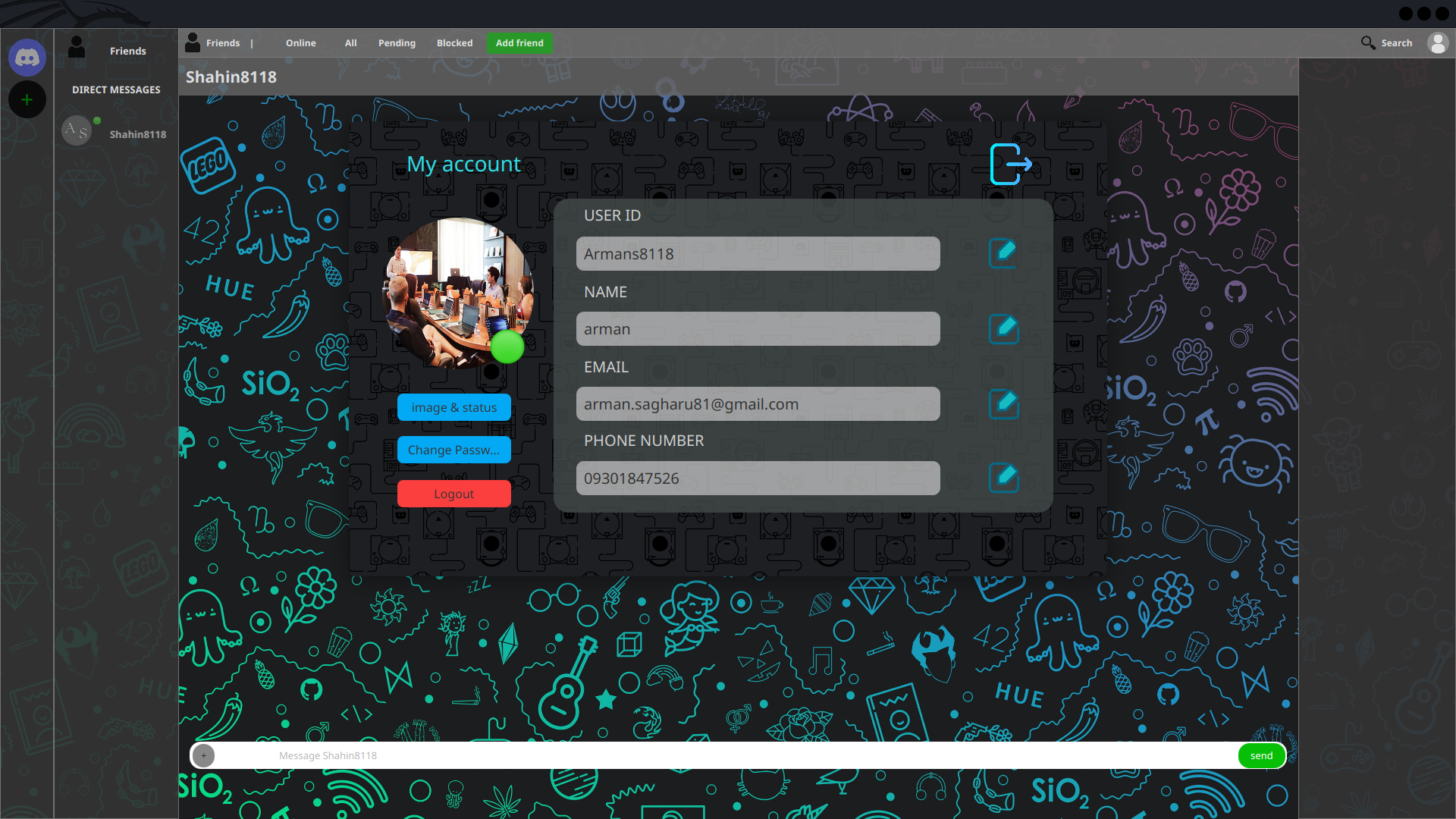 GitHub - Armansaqarchi/AP_Project_Mid-Final: a discord like application for AP final project