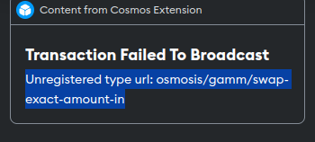 Issue in sending proto msgs · Issue #26 · cosmos/snap · GitHub