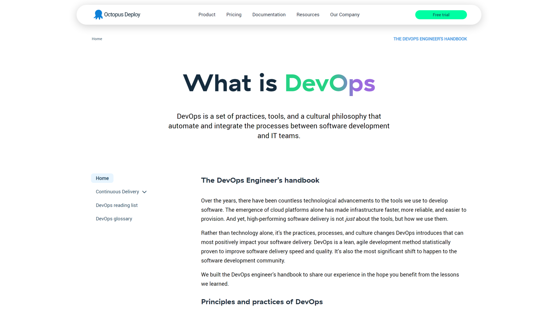 SHOWCASE: Octopus DevOps engineer's handbook · Issue #422 · withastro/astro.build · GitHub