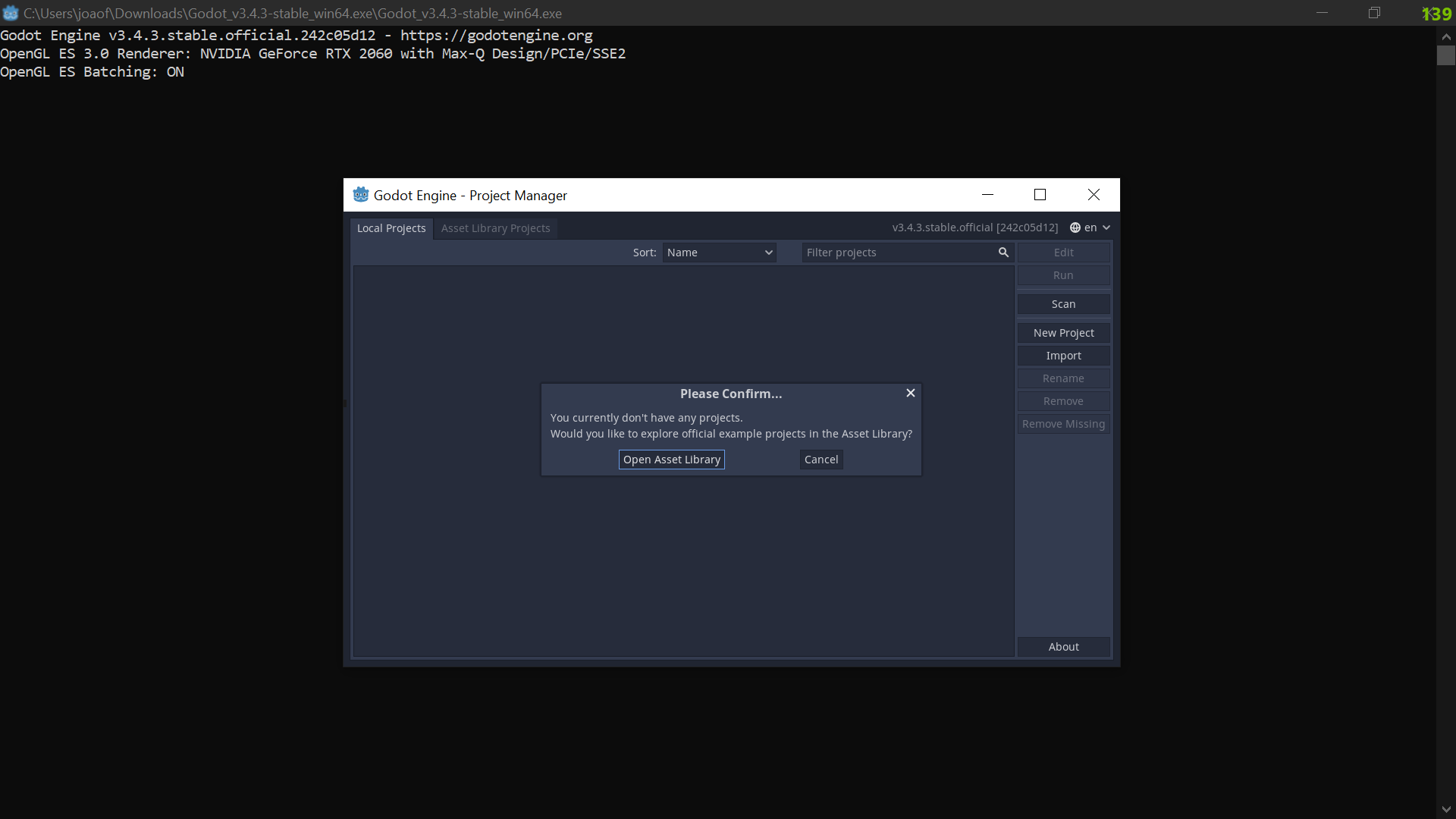 Unable to leave godot main screen · Issue #94 · fenix-hub/godot-engine.github-integration · GitHub