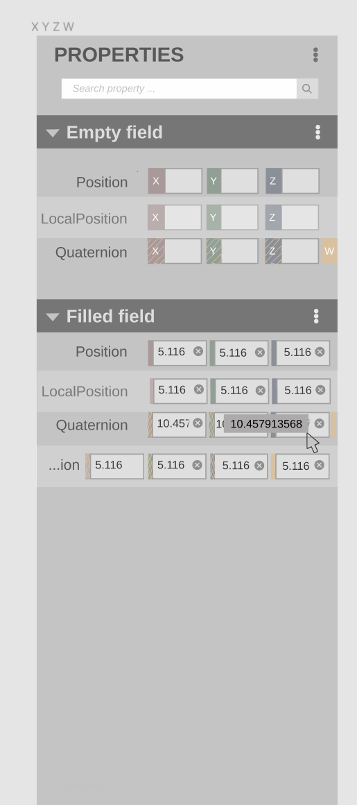 [PropertyGrid] Add W for vector that have 4 values · Issue #1691 ...