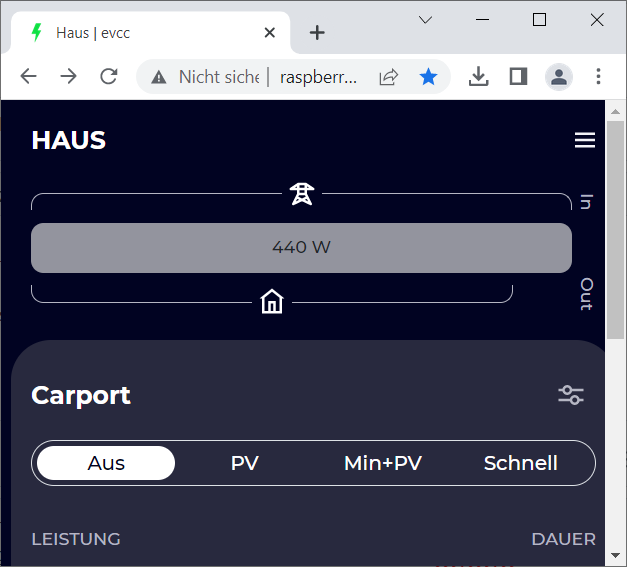 UI: Zugriff auf Loadpoint Einstellungen nicht mehr möglich · Issue #6423 · evcc-io/evcc · GitHub