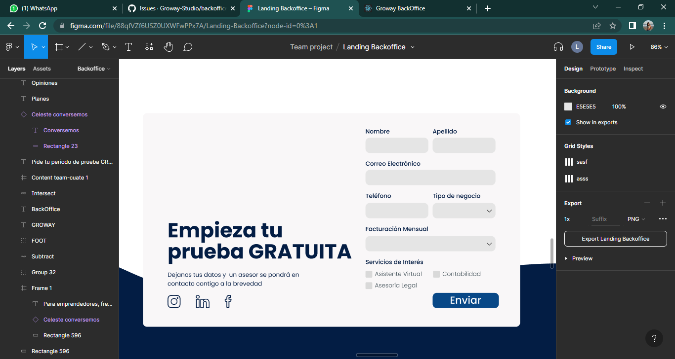 Implementar formulario de solicitud de prueba gratuita · Issue #9 ... Implementar formulario de solicitud de prueba gratuita · Issue #9 ...