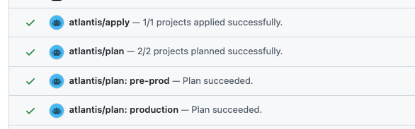 Github Status checks are inconsistent between plan and apply (missing ...