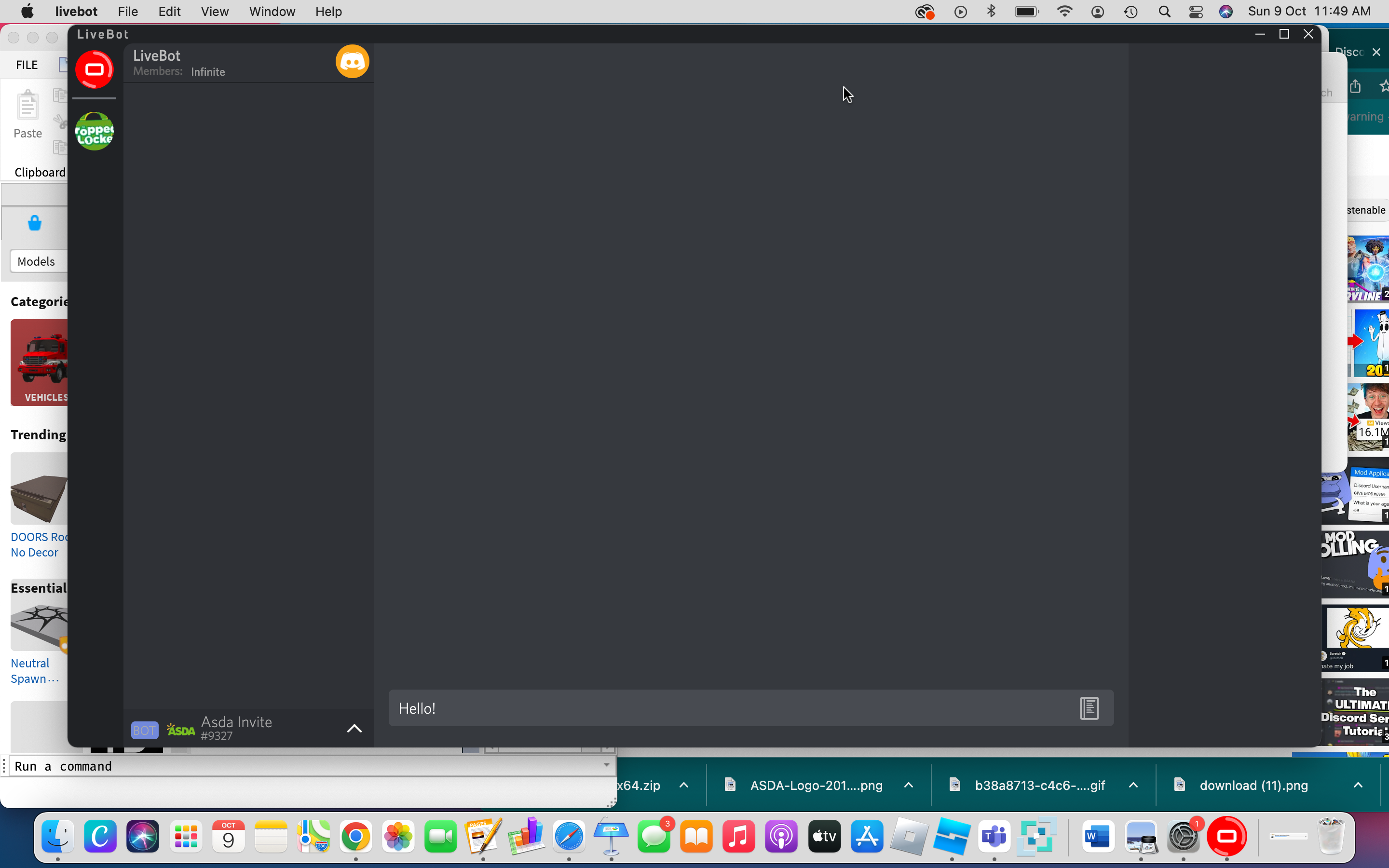 Doesn't show channels in server · Issue #212 · SebOuellette/LiveBot ...