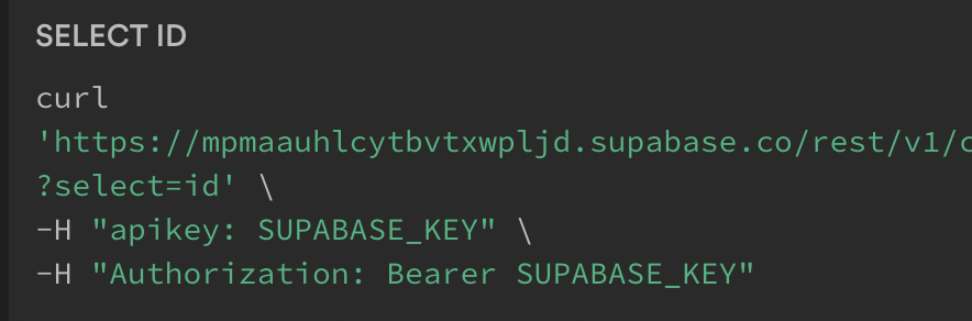 Why don't I have to pass the access token into the header to make ...