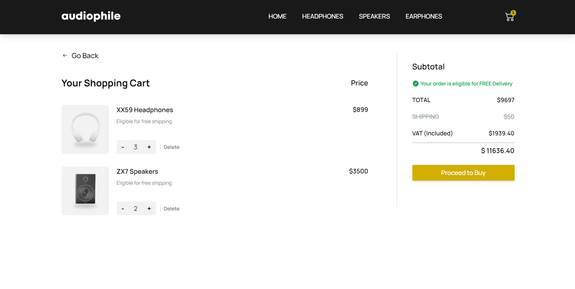 GitHub - himzz1234/audiophile: Audiphile: An audio ecommerce app