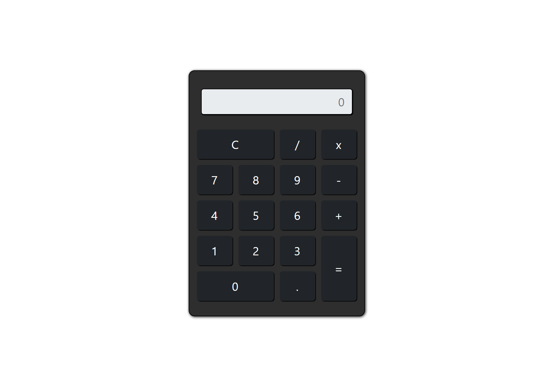 GitHub - thenextbunny/calculator: Calculator made with Bootstrap and JavaScript.