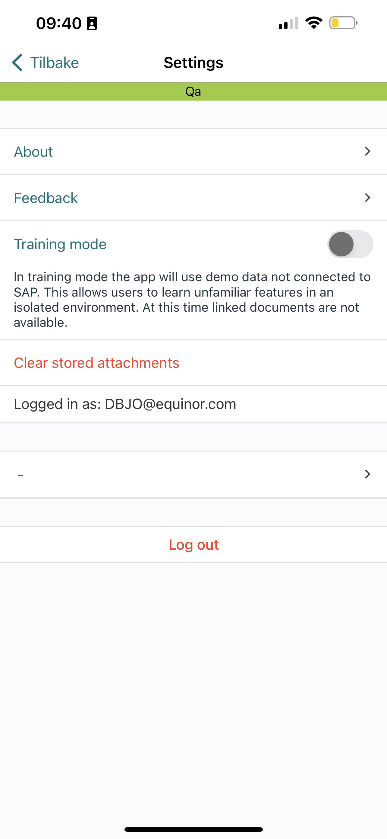 SettingsScreen redesign · Issue #23 · equinor/mad-expo-core · GitHub