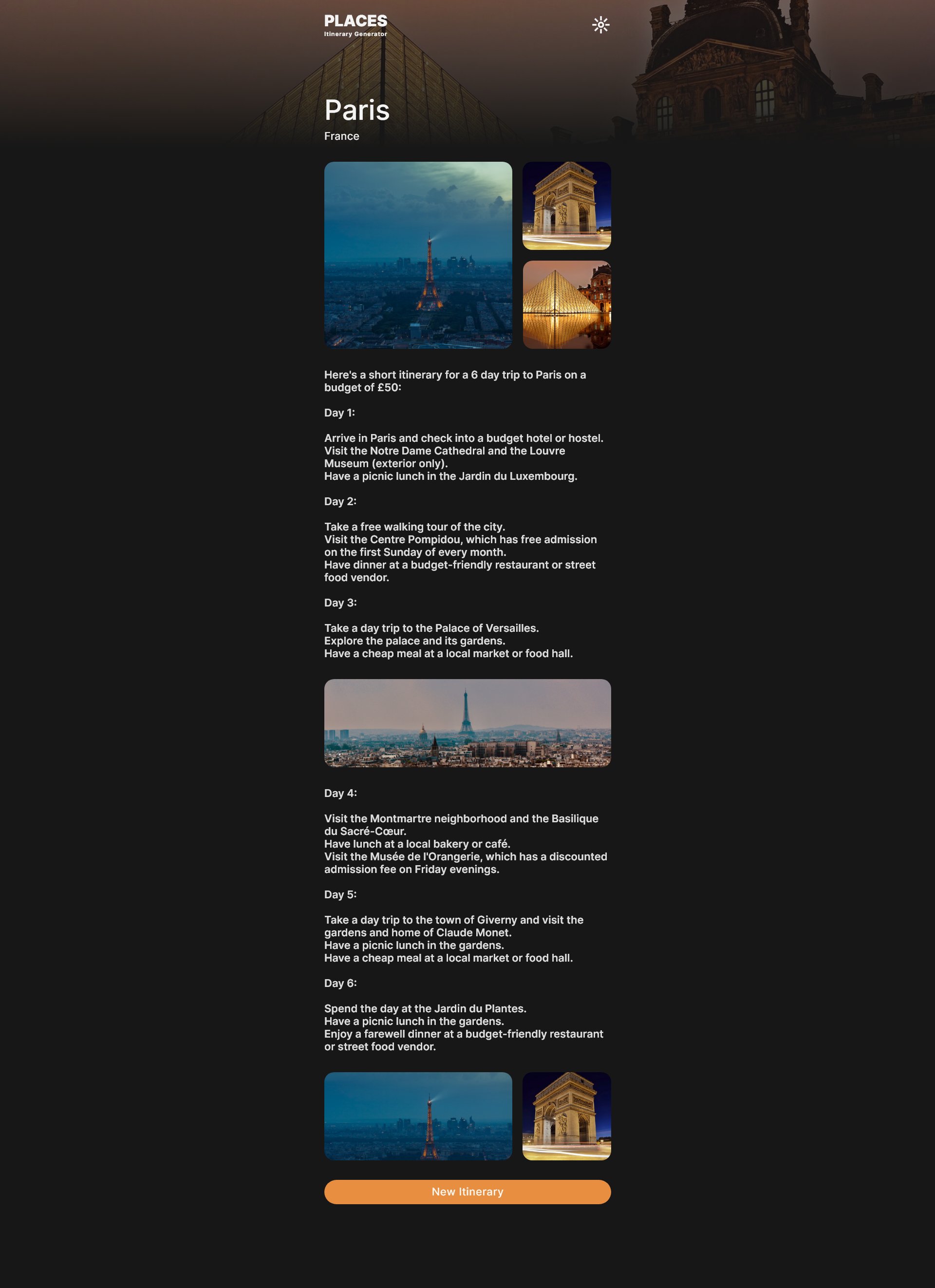 Create Wireframes · Issue #22 · EmadSaeed2/places-itinerary · GitHub