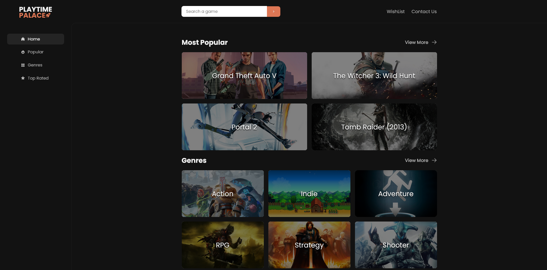 GitHub - sam-xander/video-game-store: React video game search website