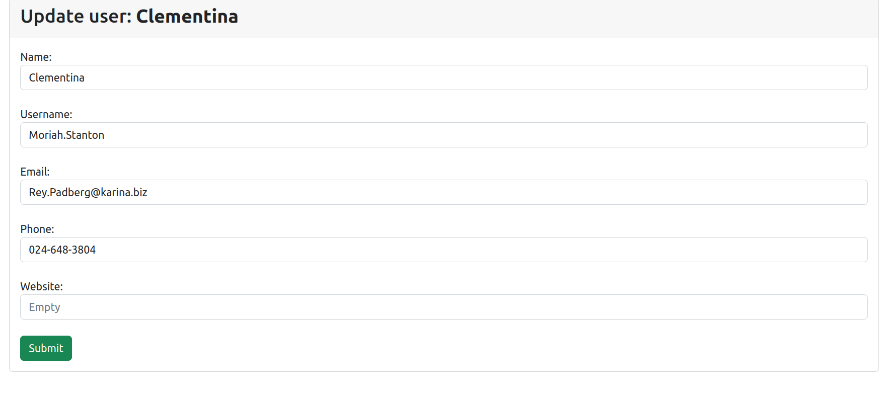 Github Ahmed181857ecrud Php Simple Php Crud Application With Data Saved In Json File