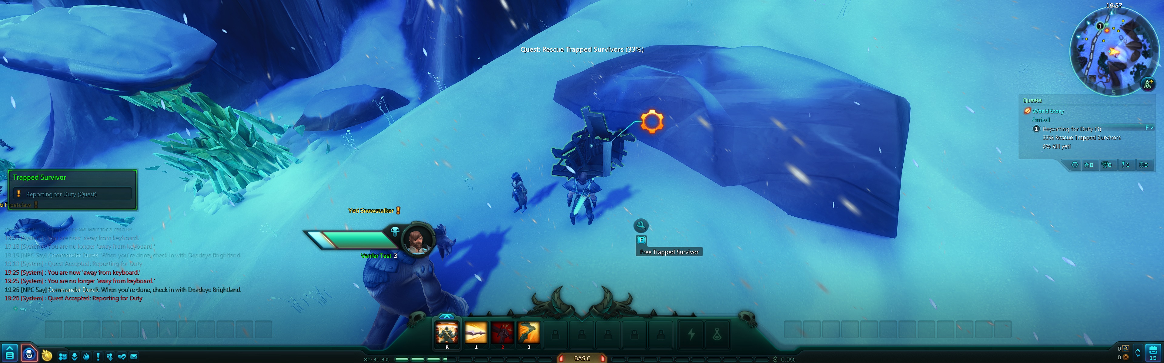 Northern Wilds - "Reporting For Duty" Quest · Issue #405 · NexusForever/NexusForever · GitHub