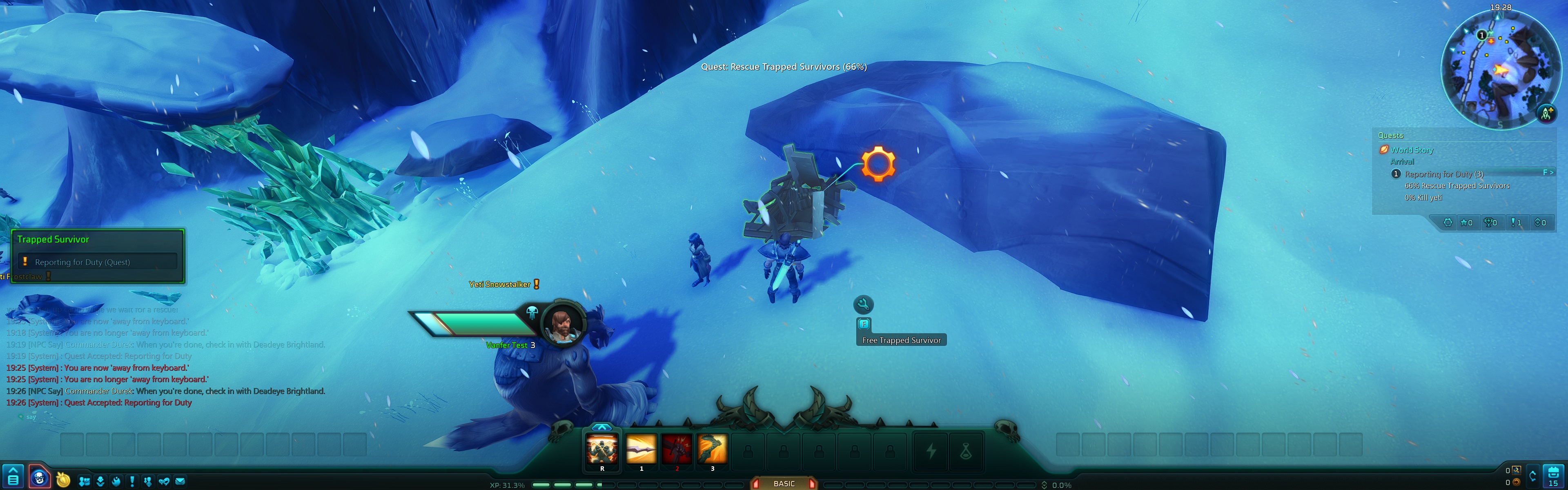 Northern Wilds - "Reporting For Duty" Quest · Issue #405 · NexusForever/NexusForever · GitHub