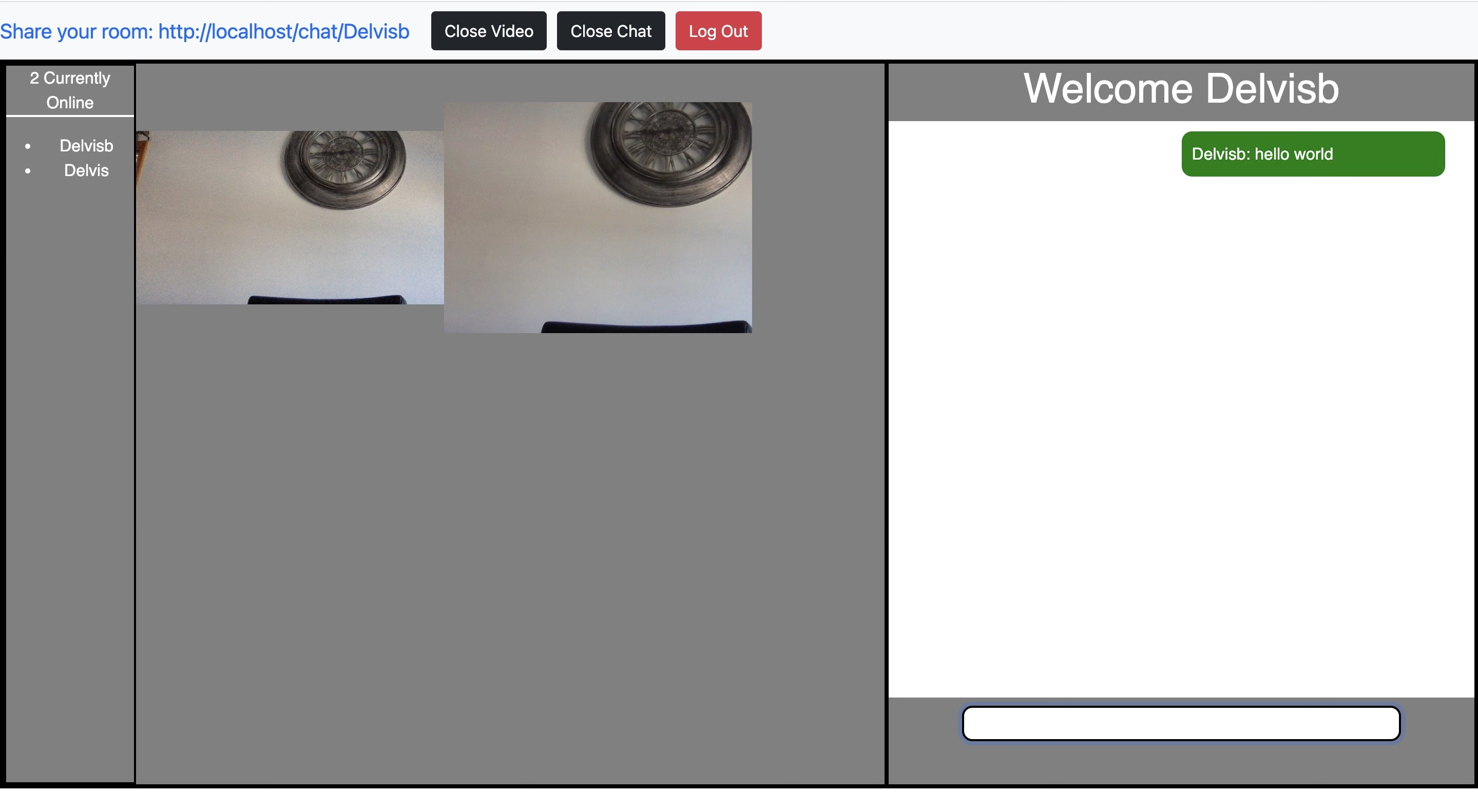 GitHub - Delvisb/Zoom-clone: A zoom replica created using Node.js, Socket.io, Peer.js, and mysql