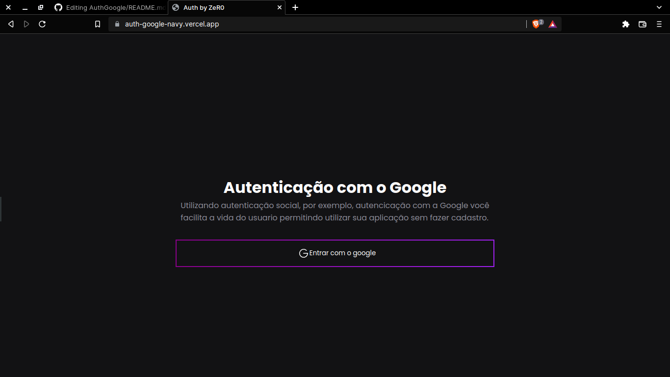 GitHub - ZeR0vi/AuthGoogle