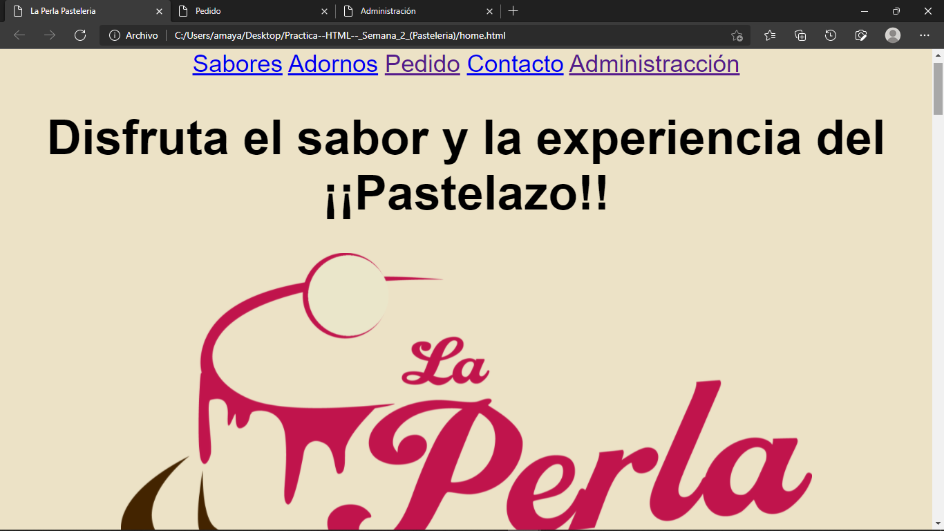 GitHub - Victor-Hugo-Amaya/Victor-Hugo-Amaya.github.io: Pasteleria La Perla