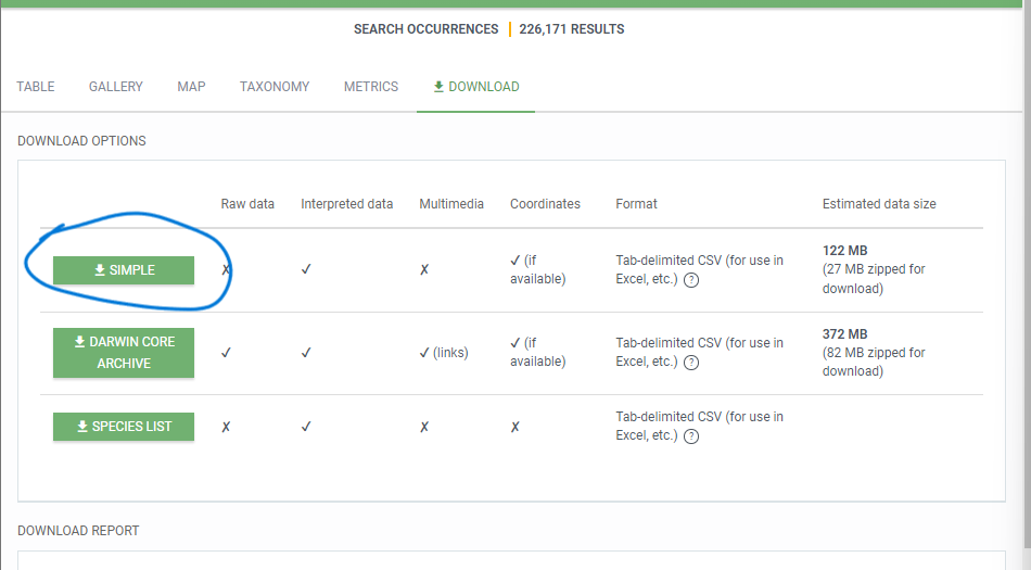 CFP_Mapping/GBIF_Download.md at main · BotanyCoder/CFP_Mapping · GitHub