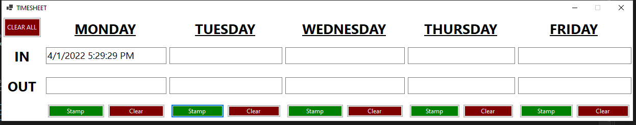 Github Meepat Timesheet