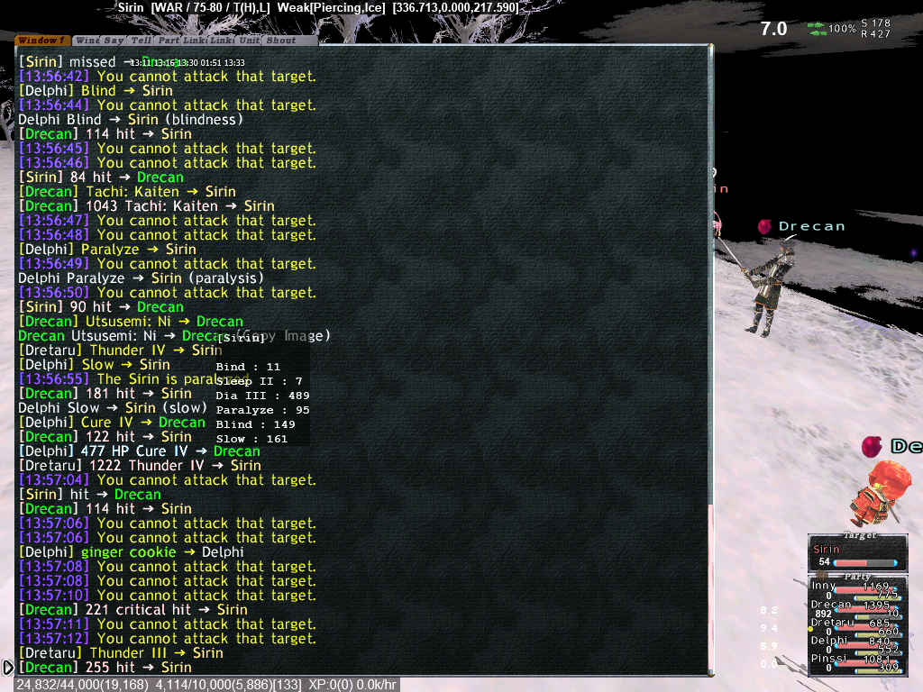 Limbus bug cannot do actions to mobs or pt · Issue #5296 · EdenServer/community · GitHub