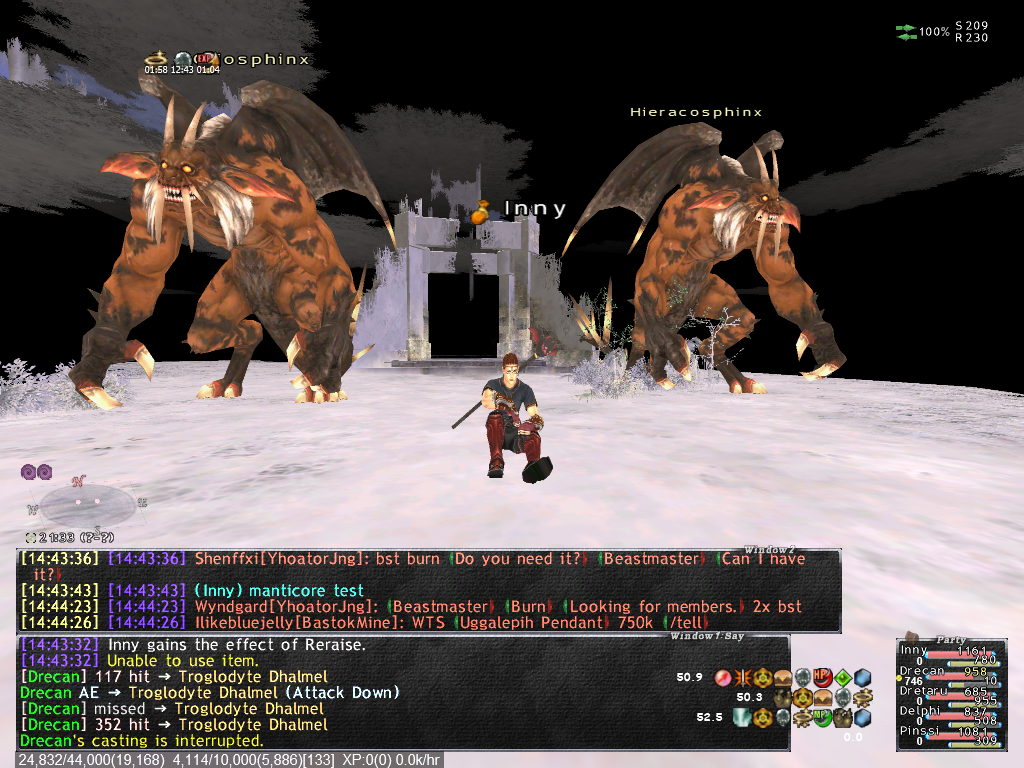 Limbus bug cannot do actions to mobs or pt · Issue #5296 · EdenServer/community · GitHub