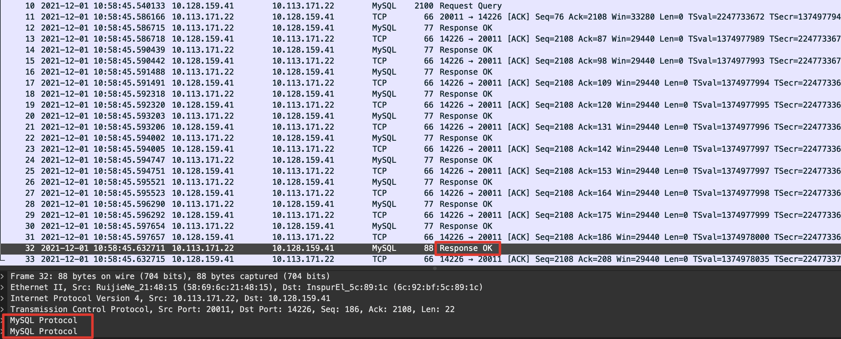 workflow发送multi-statement给mysql，回包出现TCP粘包问题 · Issue #701 · sogou/workflow · GitHub