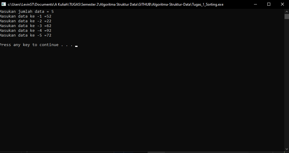 GitHub - ImamFauji/Algoritma-Struktur-Data: Berisi Tugas dan Materi ...