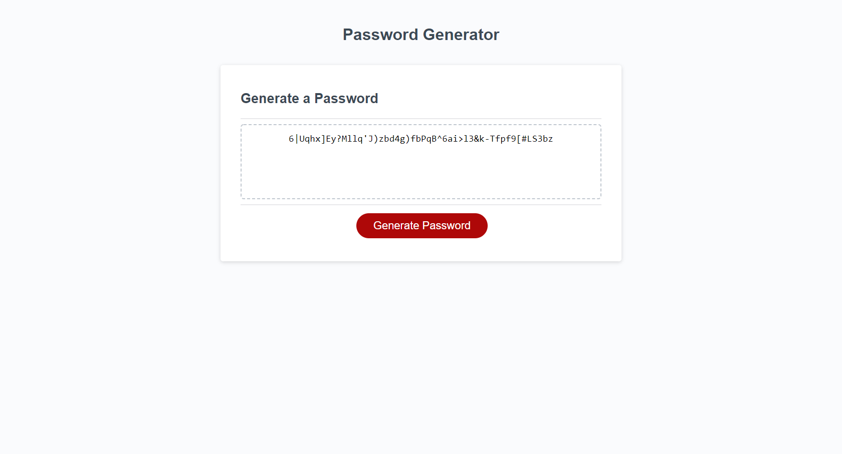 GitHub - Azariill/passwordGenerator