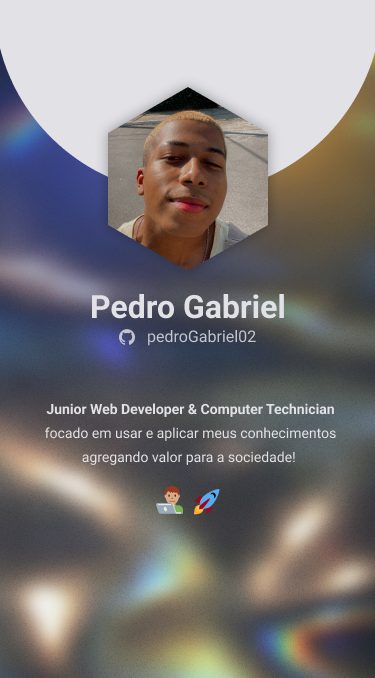 pedroGabriel02 (Pedro Gabriel) · GitHub
