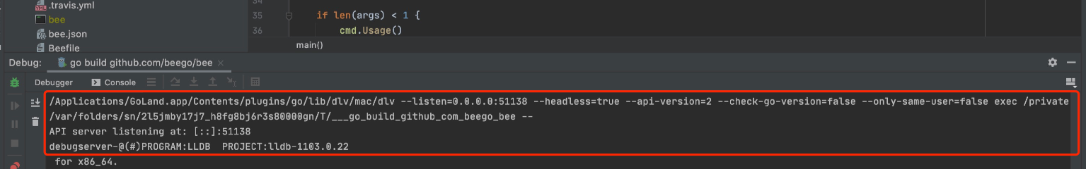 When i run bee command. the error encountered: "dyld: attempt to run simulator program outside ...