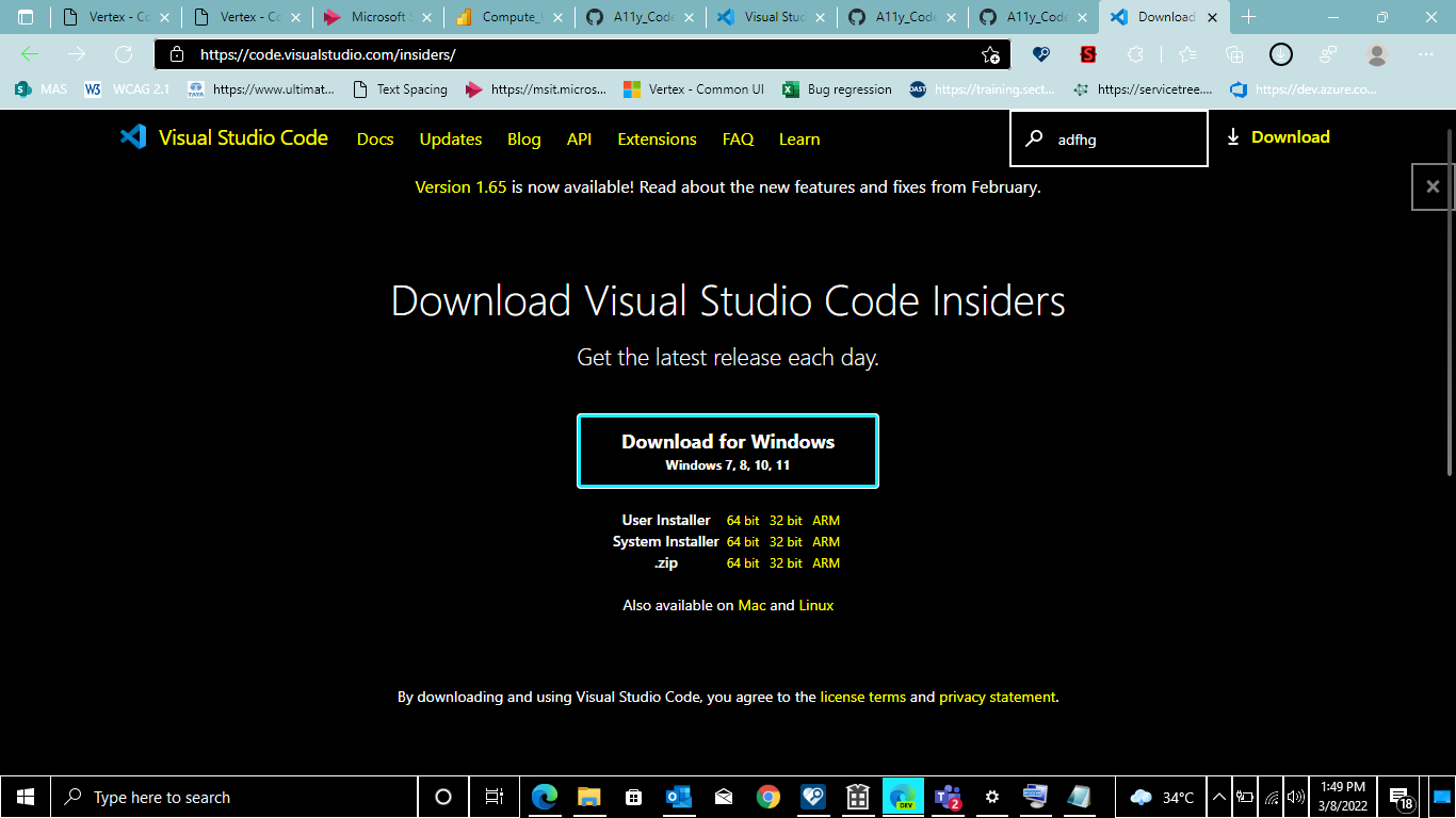 A11y_Code.visualstudio.com_visual studio Insides page_Download visual studio insiders_High ...