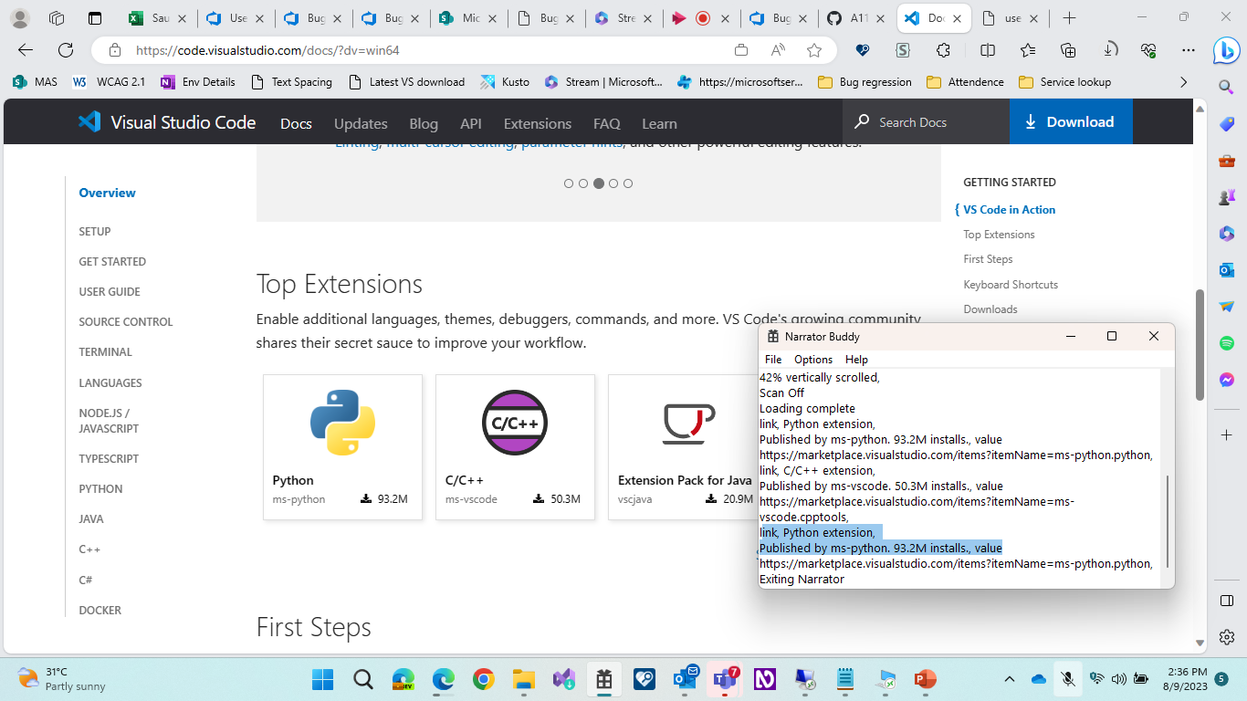 A11y_code.visualstudio.com_VisualStudioCode_Download_Platform Specific_ScreenReader: screen ...