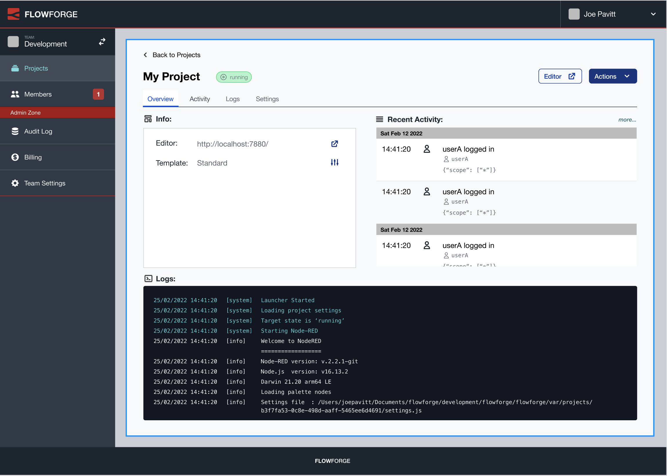 Rebrand - Sidebar Navigation · Issue #503 · FlowFuse/flowfuse · GitHub