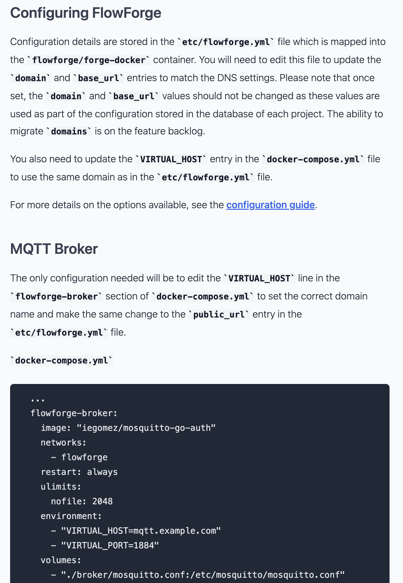 Simplify MQTT Broker Section · Issue #1397 · FlowFuse/flowfuse · GitHub