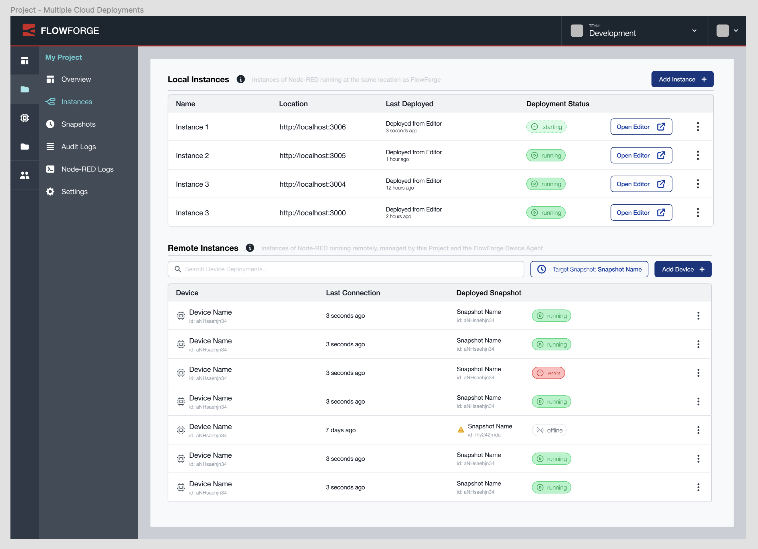 Rethink the "Project" termonology · Issue #1450 · FlowFuse/flowfuse · GitHub