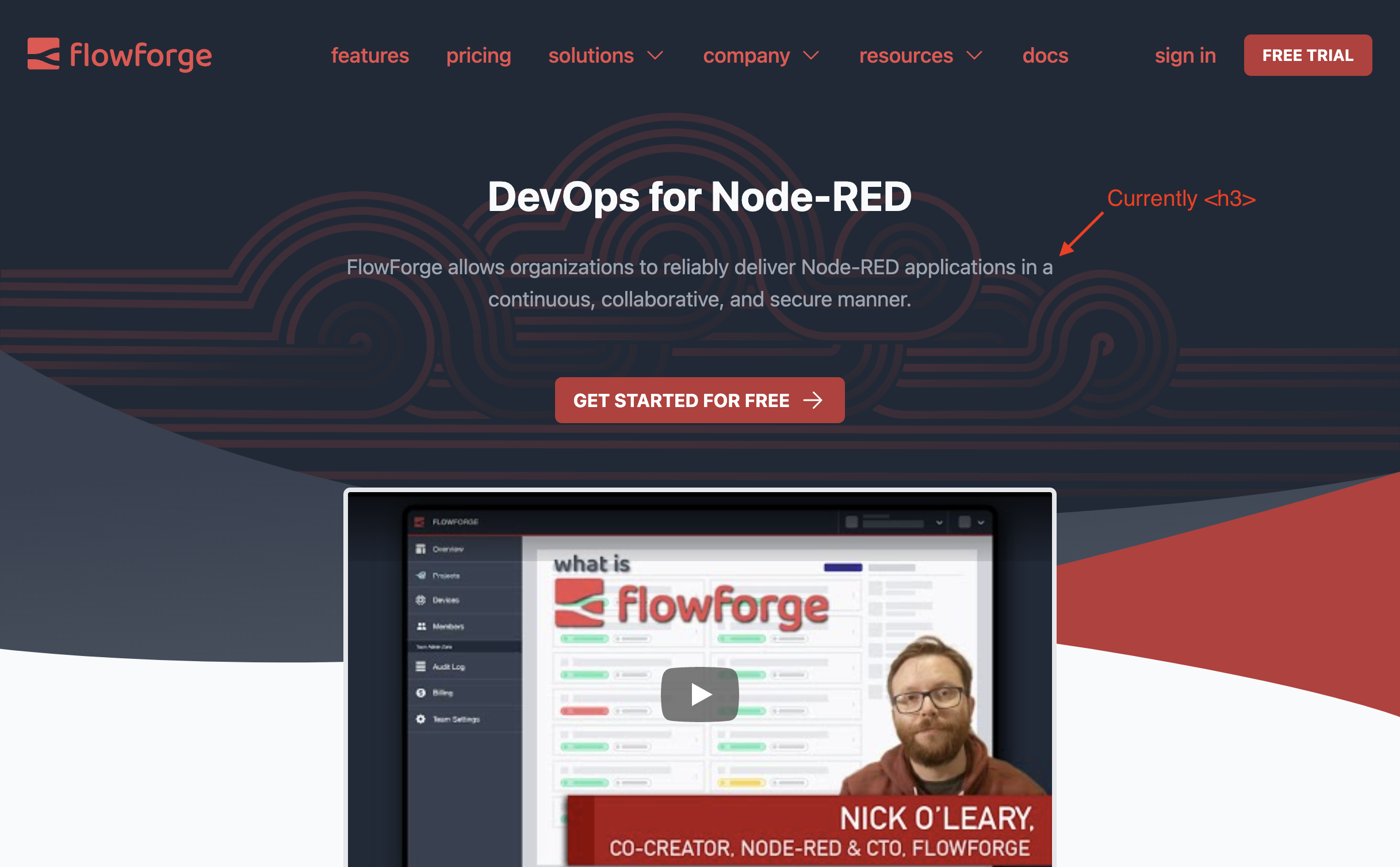 Ensure first 's contain appropriate descriptions of pages · Issue #492 · FlowFuse/website · GitHub