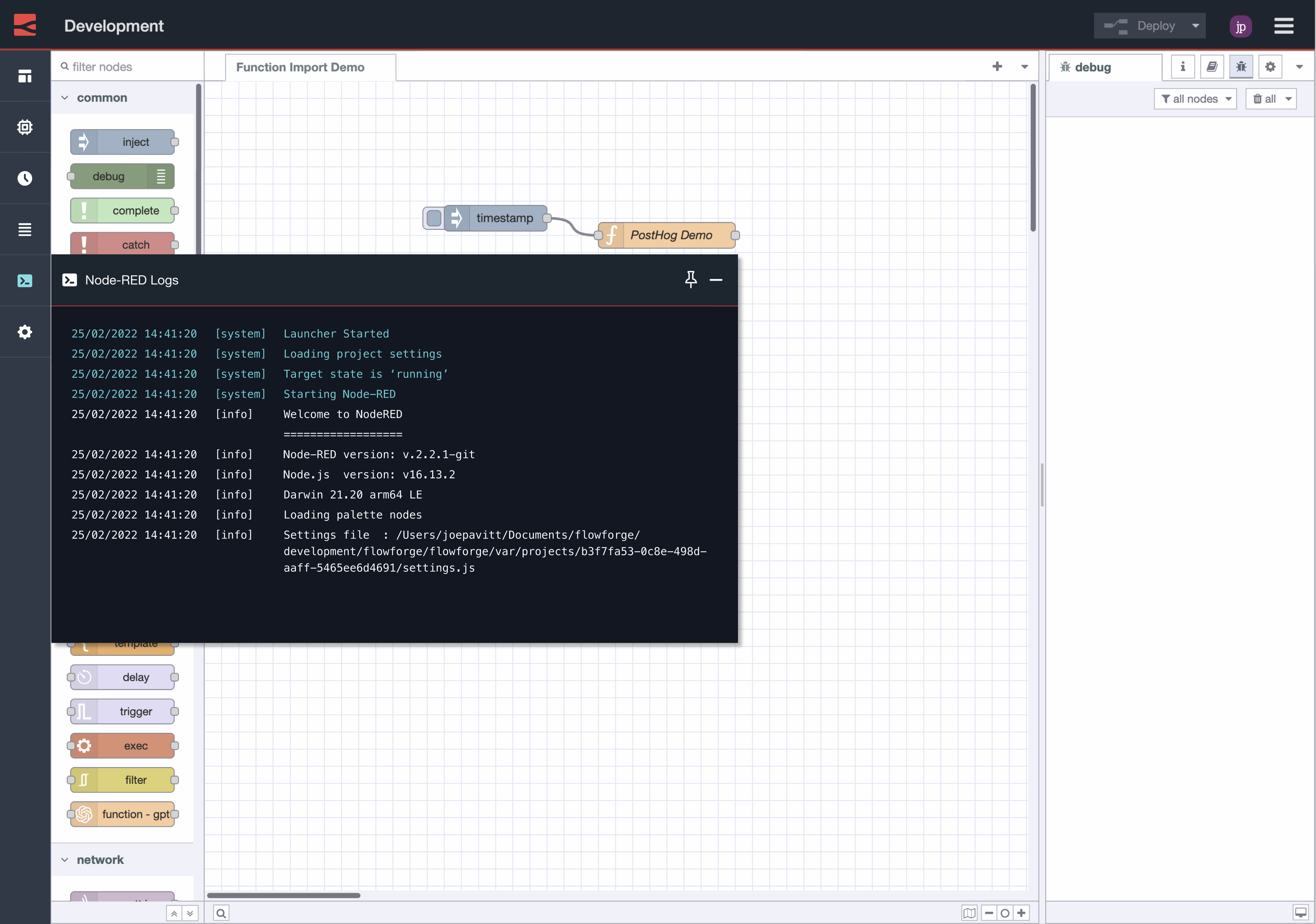 Immersive Node-RED experience; merge interface into FlowForge · Issue #2246 · FlowFuse/flowfuse ...