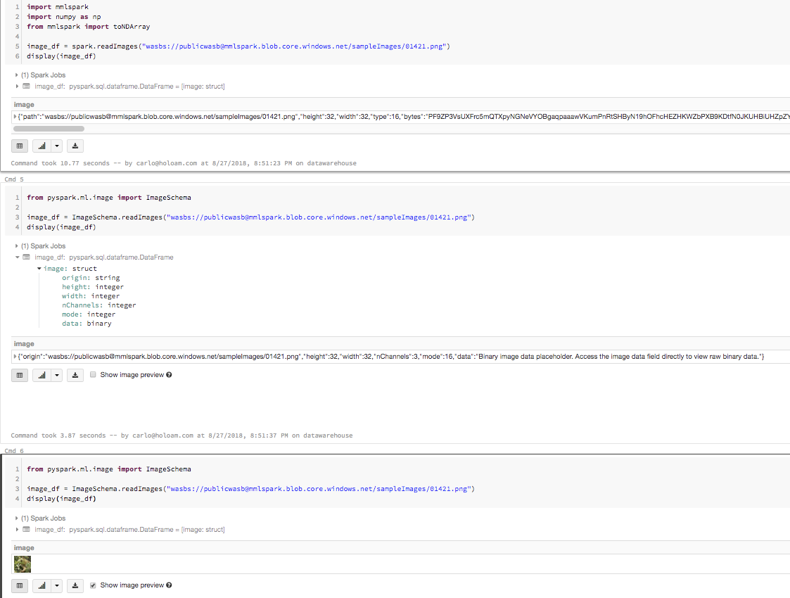 Support higher bit depth images with ImageSchema · Issue #360 · microsoft/SynapseML · GitHub