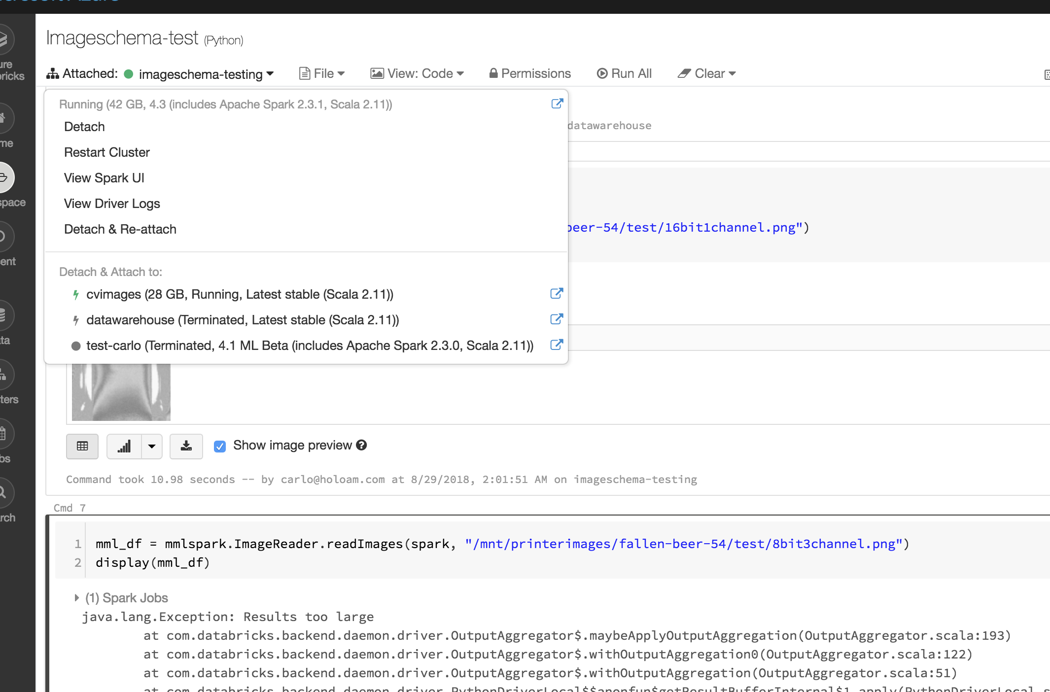 Support higher bit depth images with ImageSchema · Issue #360 · microsoft/SynapseML · GitHub