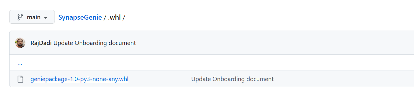 SynapseGenie/Onboarding.md at main · microsoft/SynapseGenie · GitHub