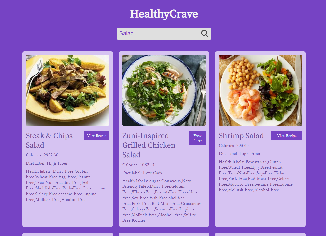 GitHub - GV-Shriya/HealthyCrave: HealthyCrave is a Nutrition and Wellness Web App. Built using ...
