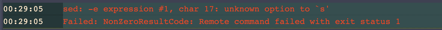 Rundeck performs differently on same commands written in commandline and script respectively ...