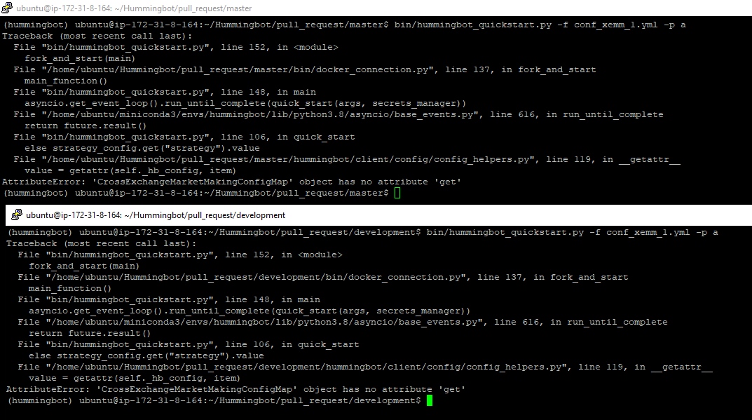 Client - Strategy Autostart not working for Avellaneda & XEMM · Issue ...