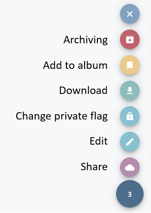 UX: Add description to context menu actions · Issue #3727 · photoprism/photoprism · GitHub