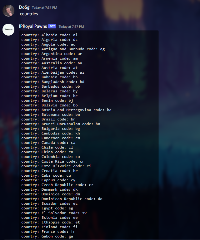 GitHub - DoSgStars/IPRoyalResellerProxyBot: Discord bot what will allow ...