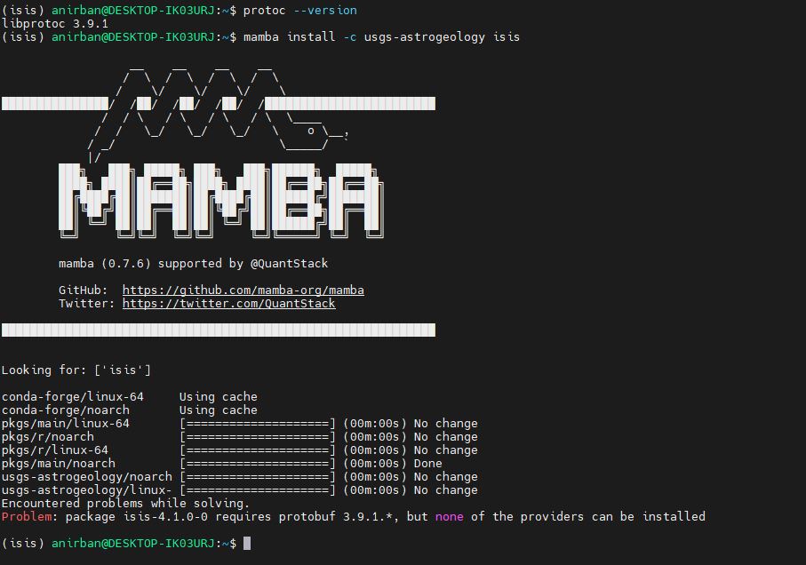 Mamba thinks that requirement isn't fullfilled for installation of a package · Issue #1548 ...