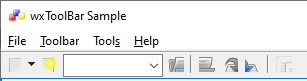 Bugs in the toolbar sample · Issue #22199 · wxWidgets/wxWidgets · GitHub