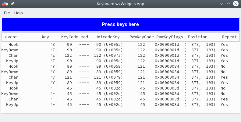Key Events With Wrong Key Code Regression In Wxgtk · Issue 23680 · Wxwidgets Wxwidgets · Github