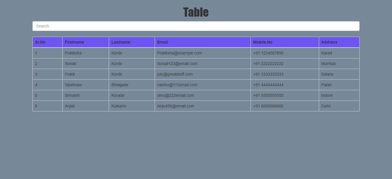 GitHub - 30pratiksha/Filter-table: table using html , css and javascript