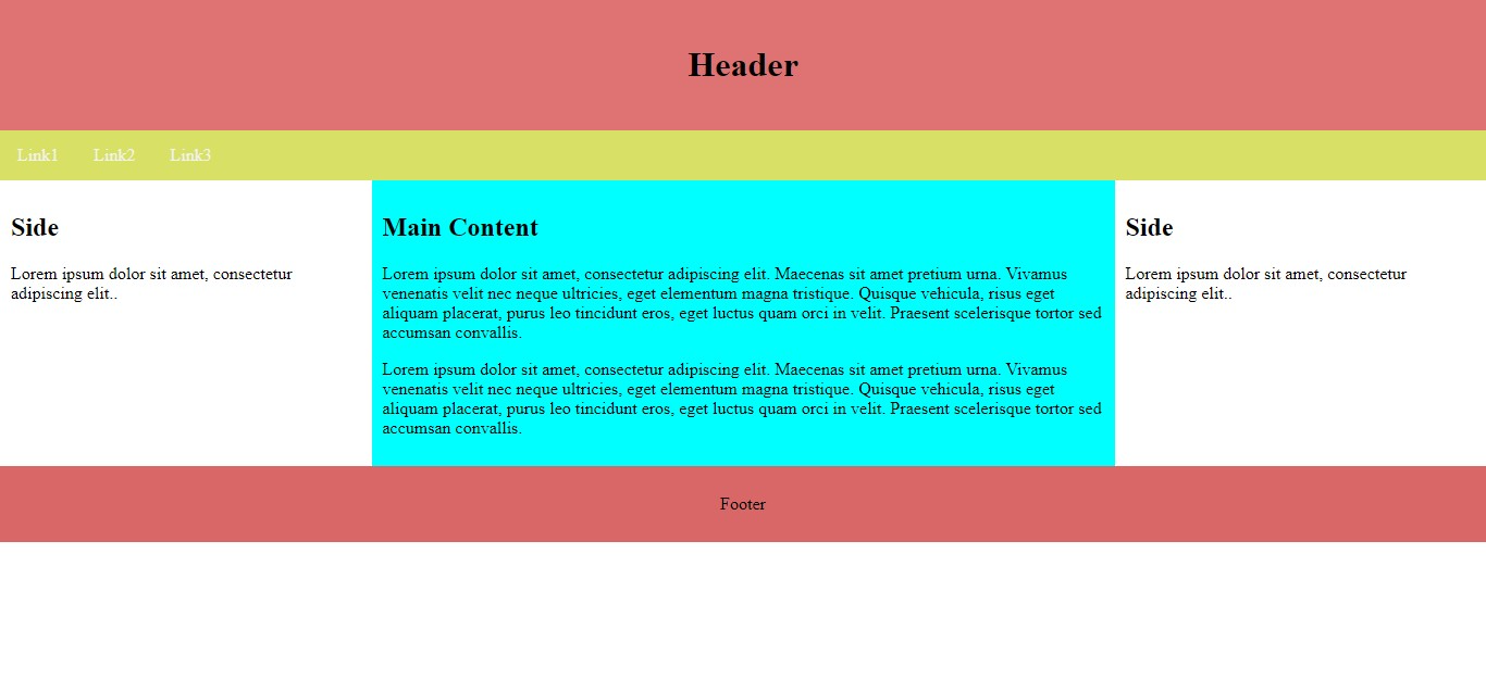 GitHub - 30pratiksha/simple-layout: Layout using html,css.